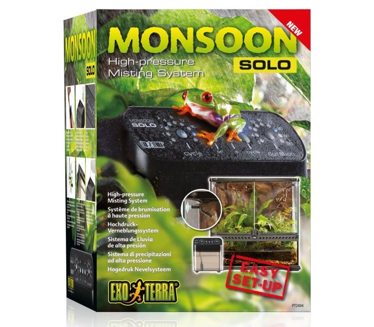 Exo Terra Monsoon Solo Review - High-Pressure Misting System
