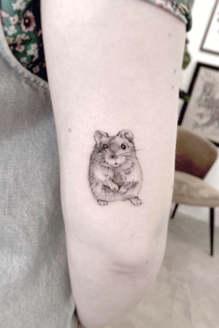 38 Creative Hamster Tattoo Ideas - ThePetEnthusiast