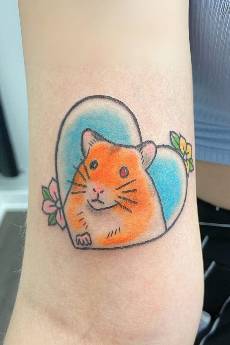 38 Creative Hamster Tattoo Ideas - ThePetEnthusiast