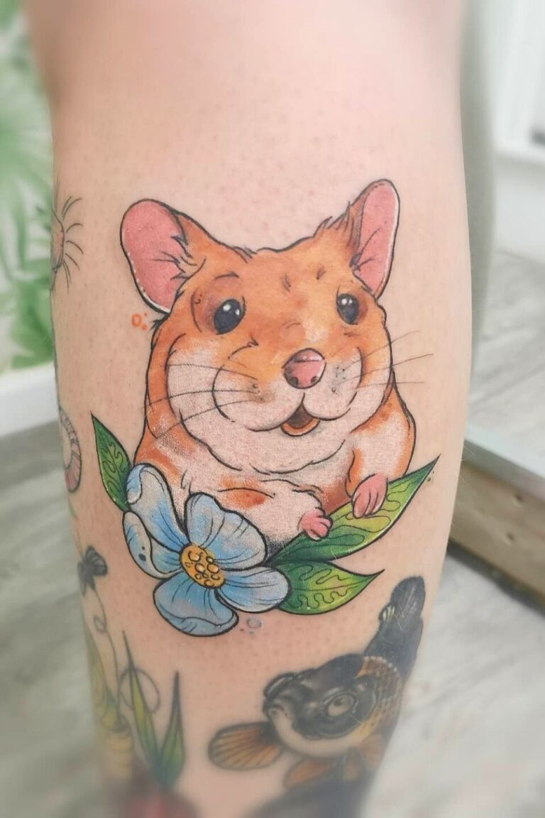 38 Creative Hamster Tattoo Ideas - ThePetEnthusiast