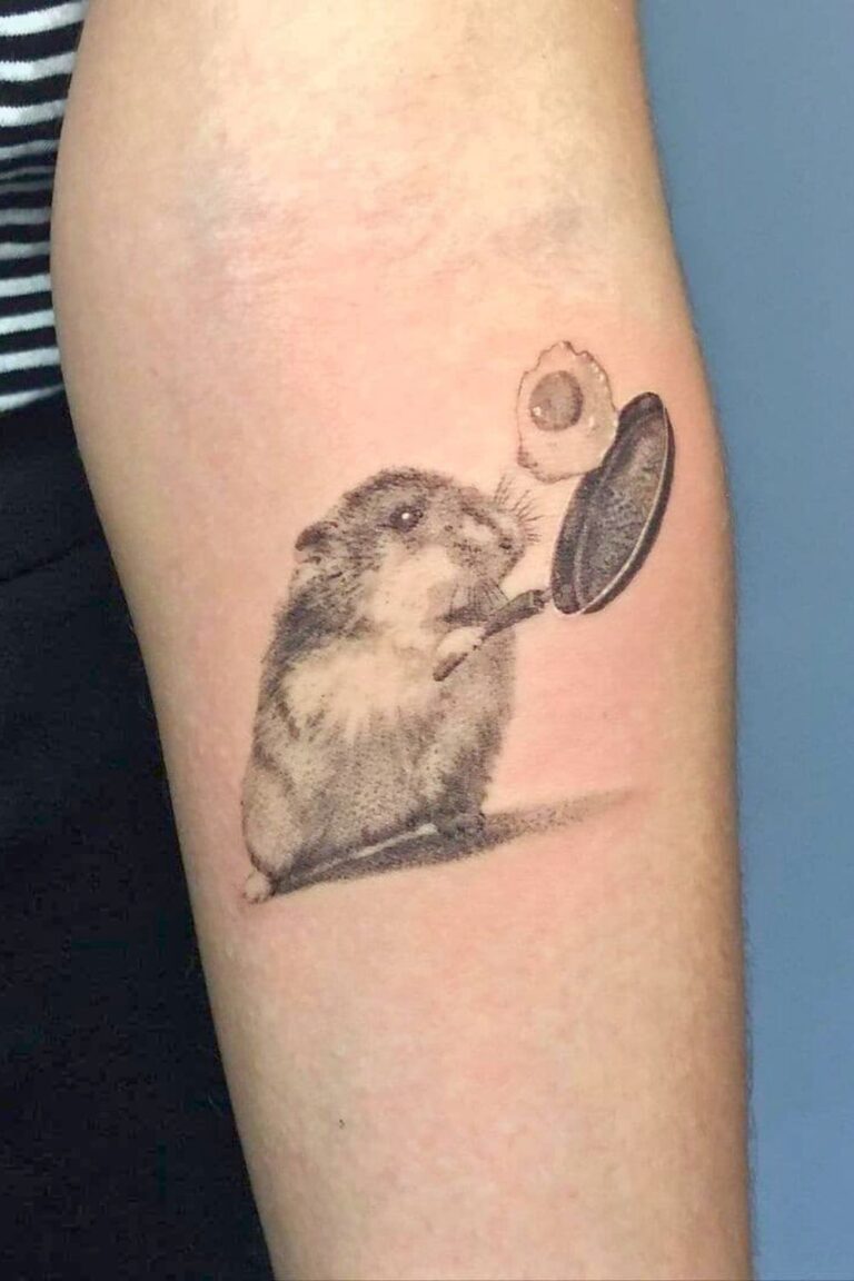 38 Creative Hamster Tattoo Ideas - ThePetEnthusiast