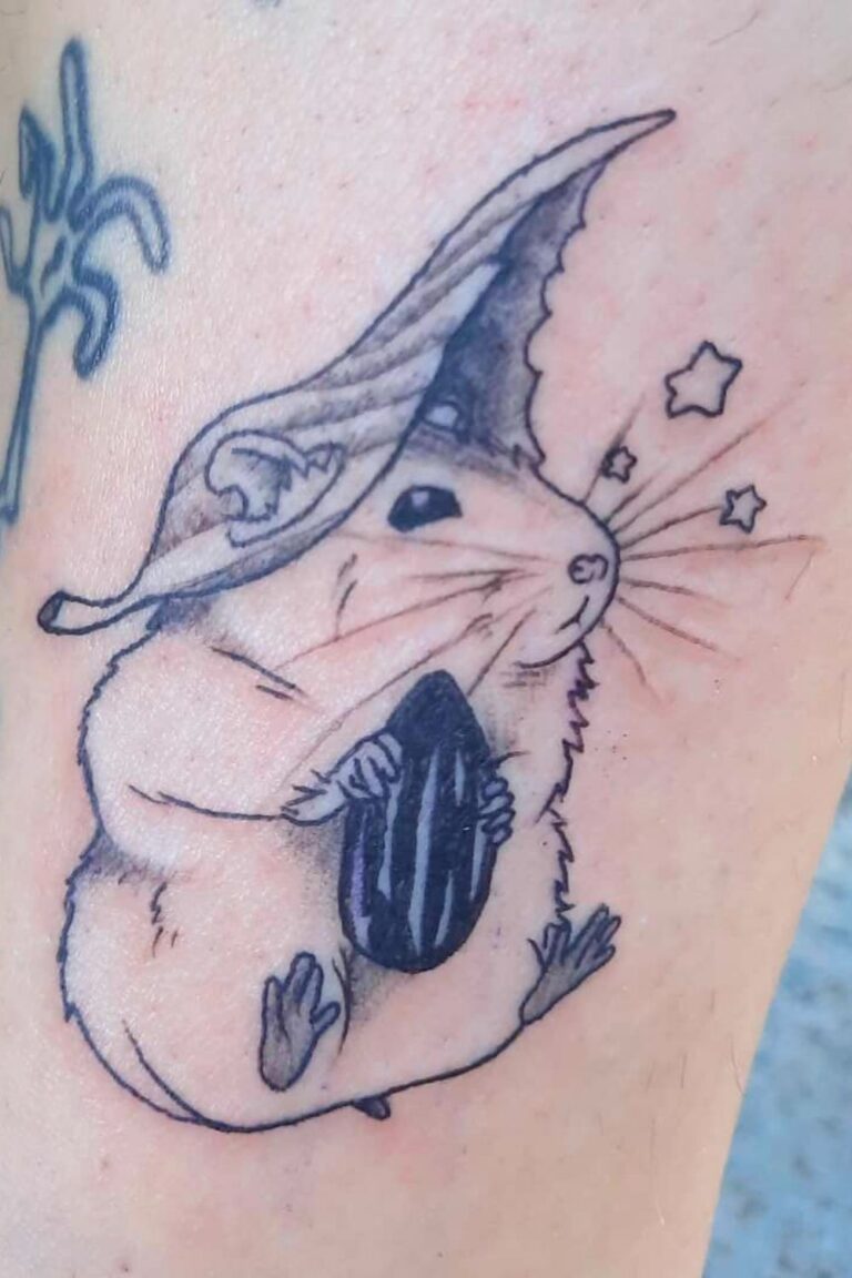 38 Creative Hamster Tattoo Ideas - ThePetEnthusiast