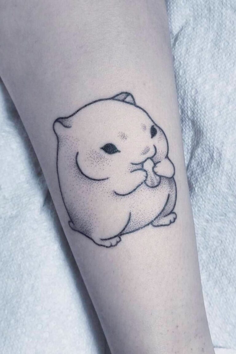 38 Creative Hamster Tattoo Ideas - ThePetEnthusiast