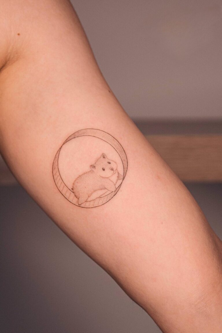 38 Creative Hamster Tattoo Ideas - ThePetEnthusiast