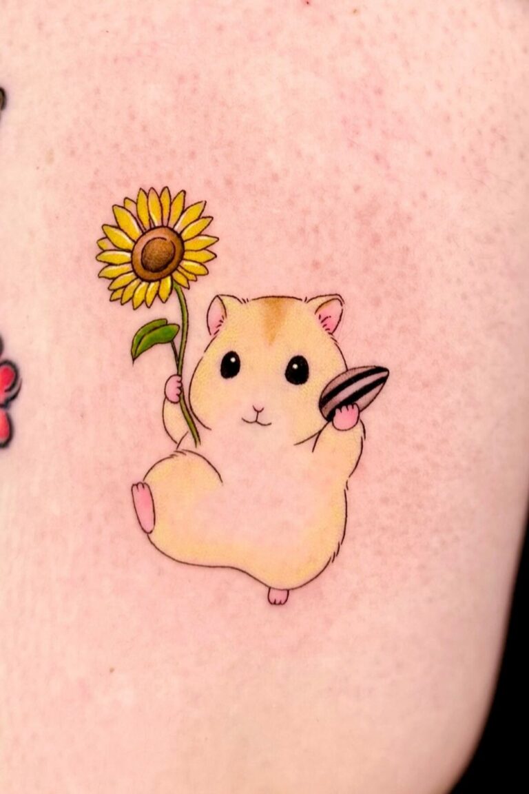38 Creative Hamster Tattoo Ideas - ThePetEnthusiast