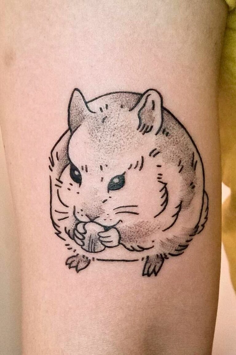 38 Creative Hamster Tattoo Ideas - ThePetEnthusiast
