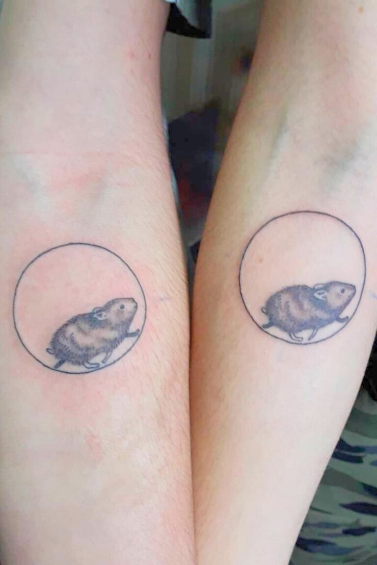 38 Creative Hamster Tattoo Ideas - ThePetEnthusiast